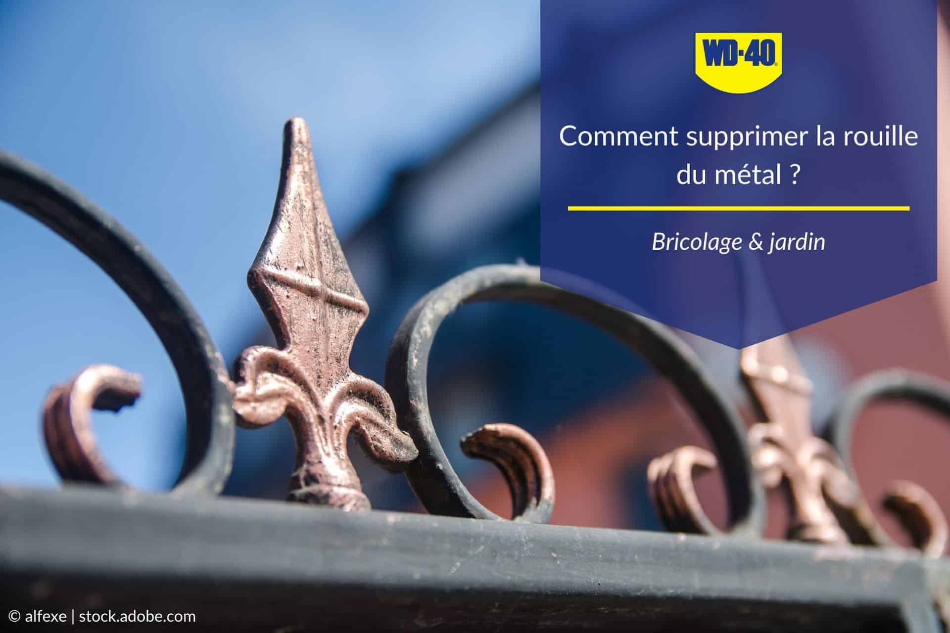 Comment supprimer la rouille du métal ? - WD-40 Africa