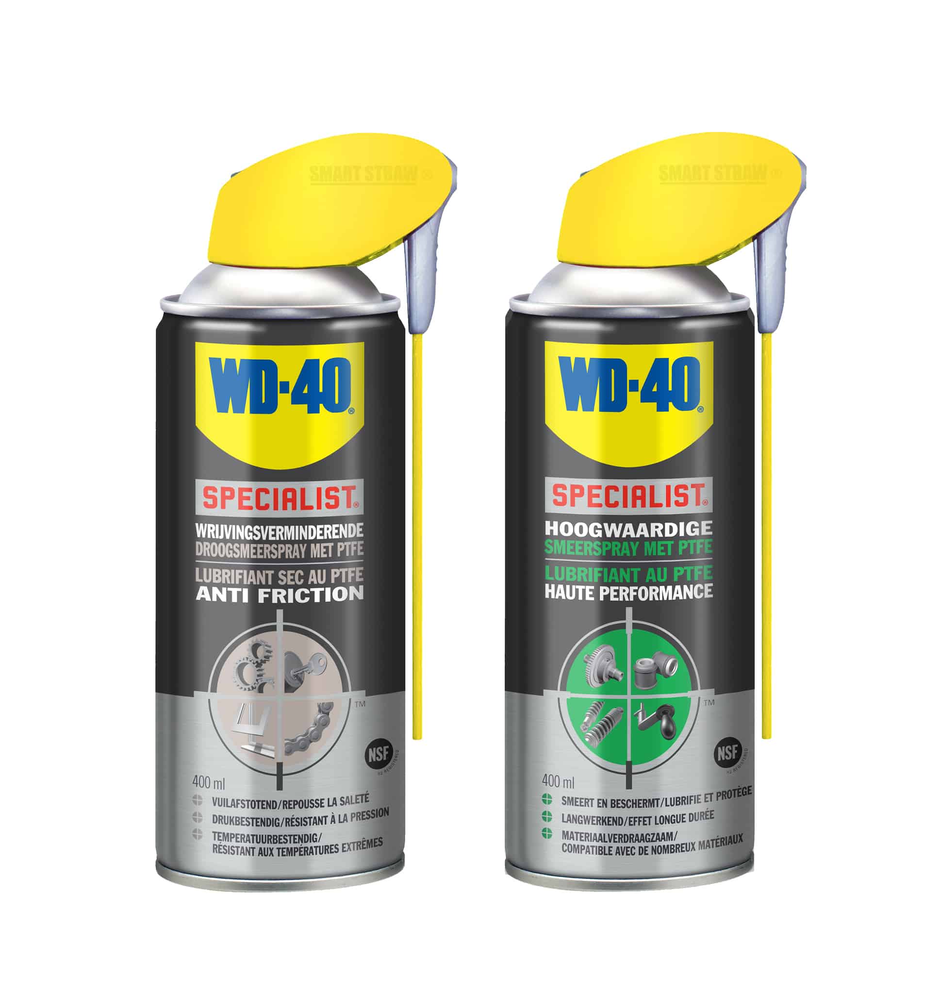 Teflonspray en PTFE: wat is het verschil? Ontdek het verschil!